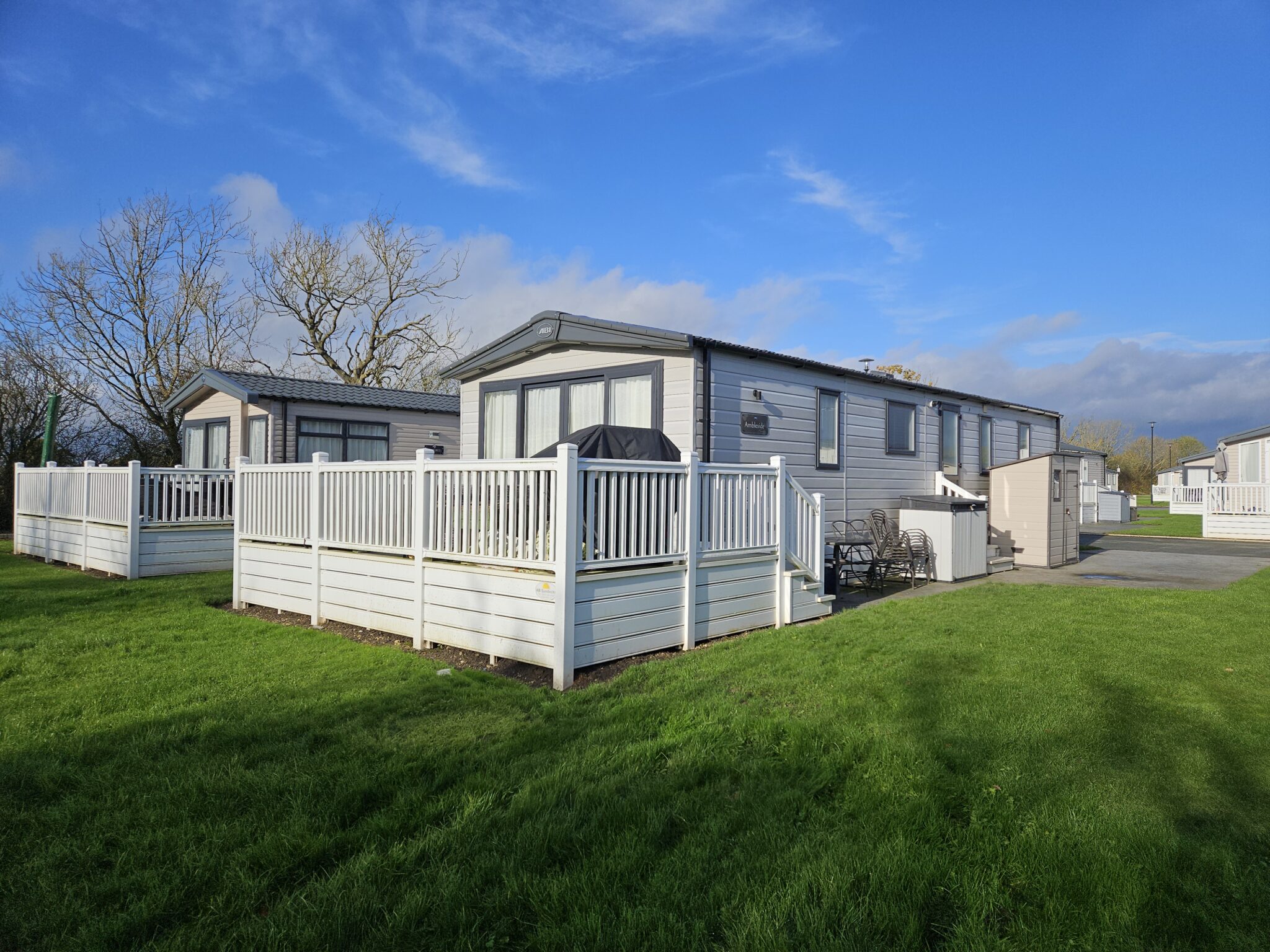 Flamingo land Mini lodges — KMH Caravan Holidays